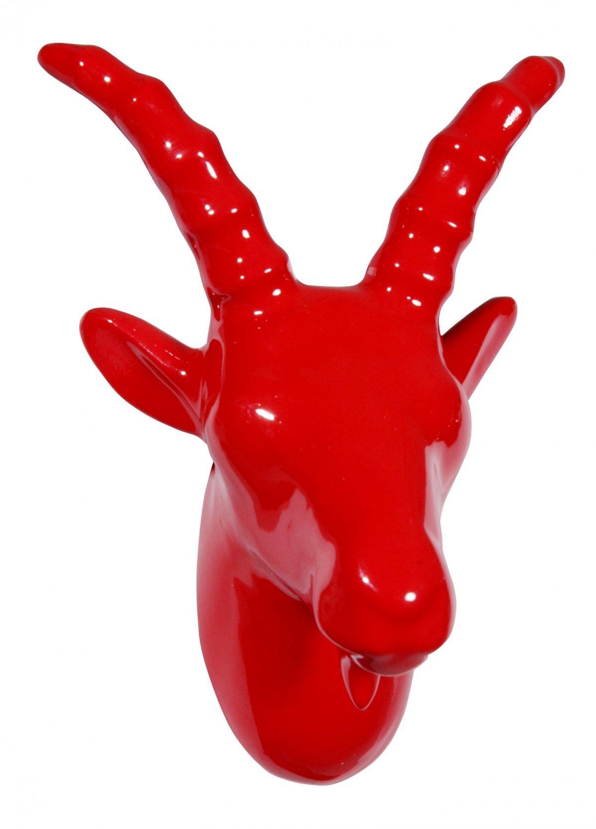 Billy Goat Wall Hook - red - ZOO - Edo