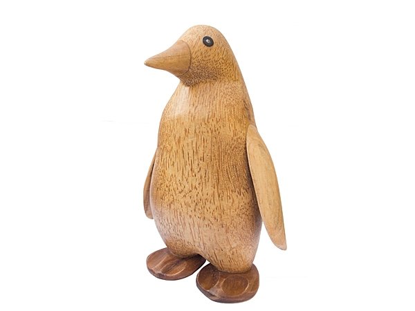 Edo Bamboo Emperor Penguin MOM - natural 17 cm - Dcuk - Edo